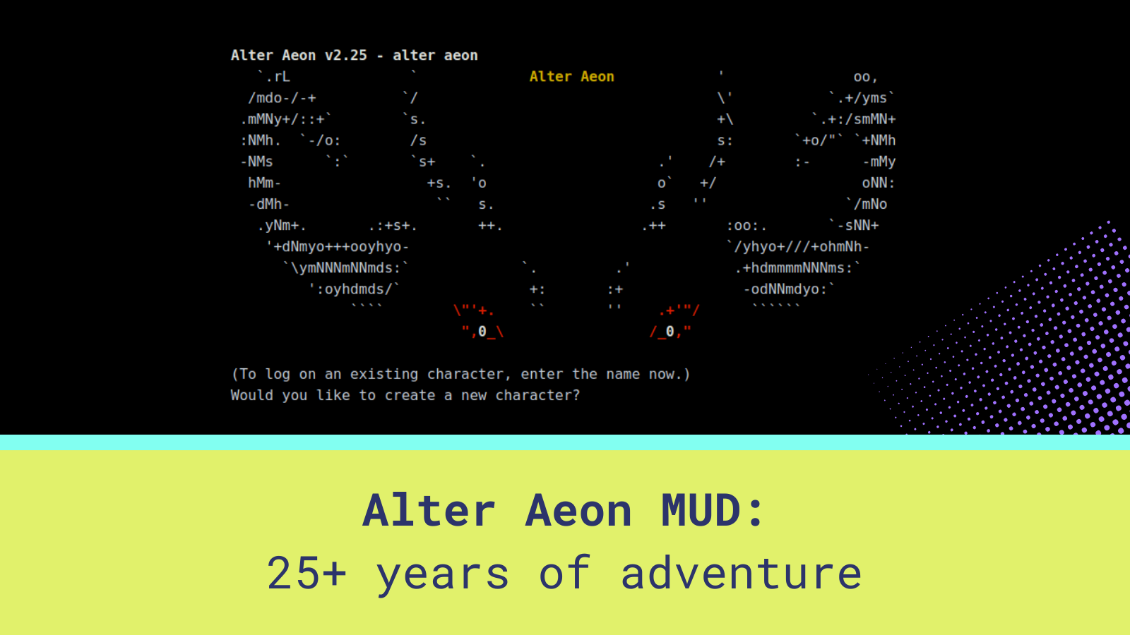 Alter Aeon MUD: 25+ Years of Adventure - Writing Games