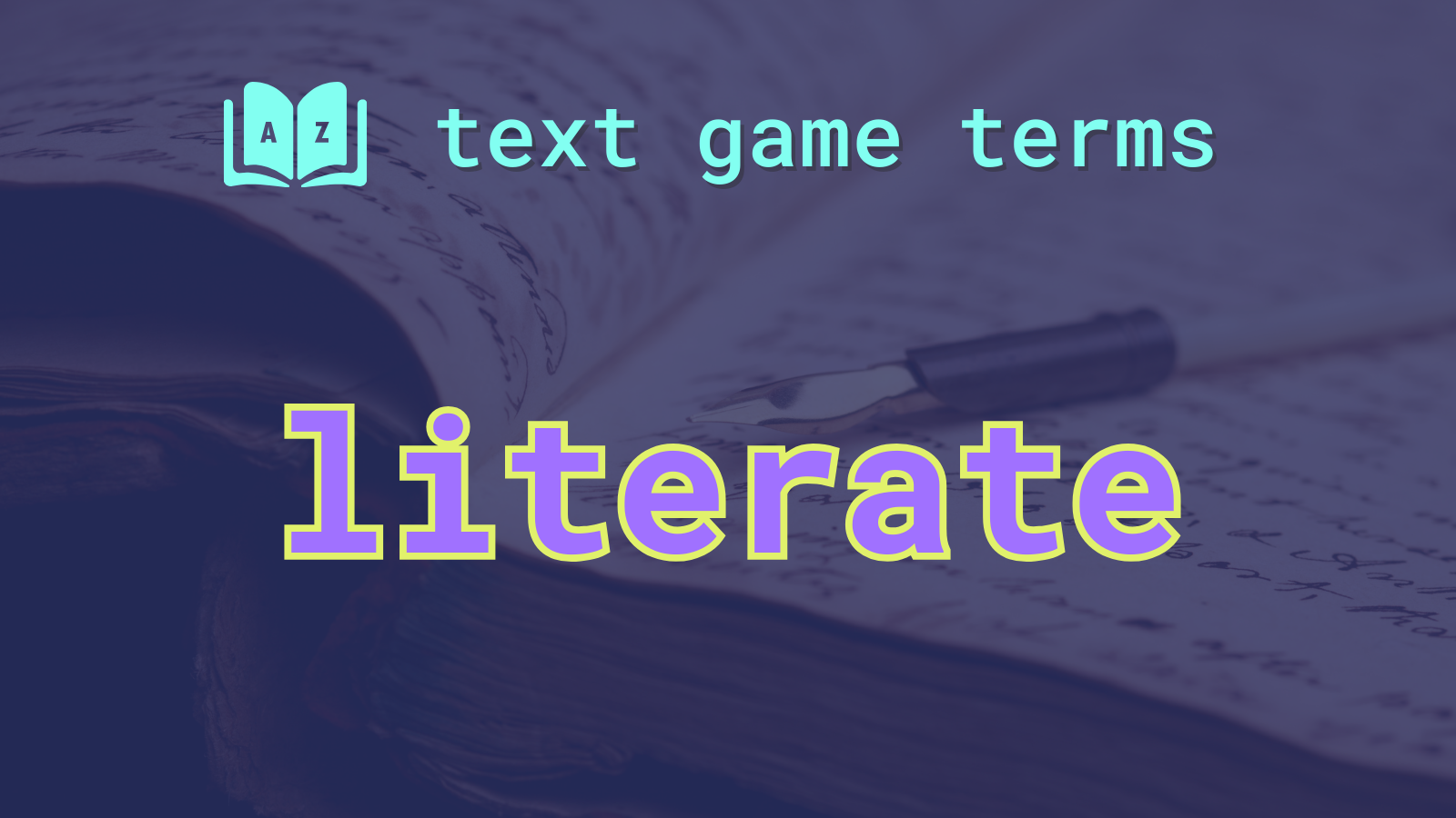 Literate - Definition & Examples